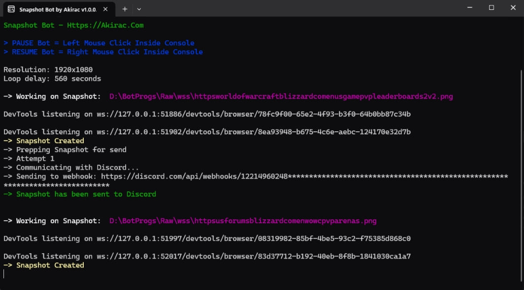 [Digital Download] Multiple Thread Snapshot Discord Tool - Send Snapsh ...
