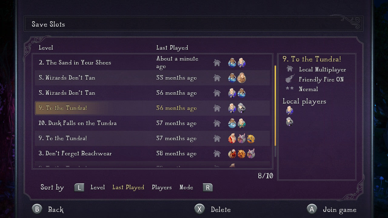 [Switch Save Progression] - Nine Parchments - Story End Progress ...