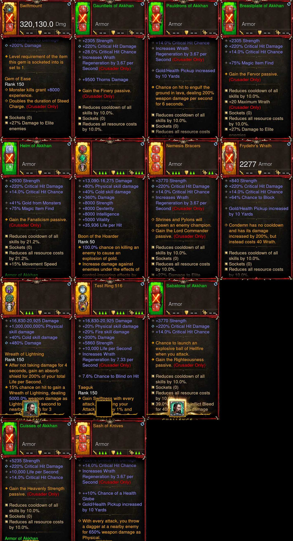 Diablo 3 Mods, Modded Gear Items - PS4, PS5 Xbox One, Switch – Seasonal ...