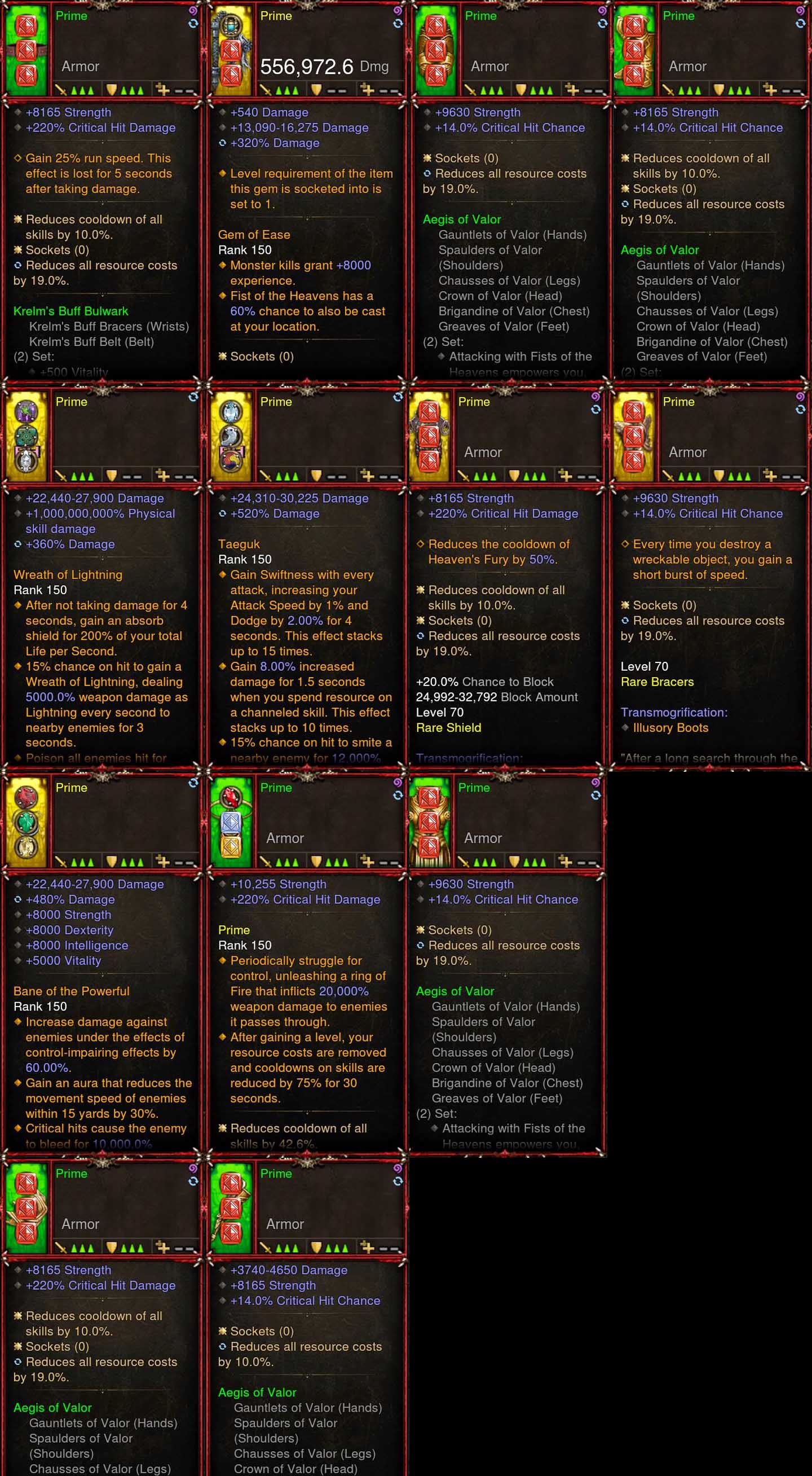 [Primal Ancient] Prime v2 Valor 2.6.7 Crusader Set #B1 – Seasonal & Non ...