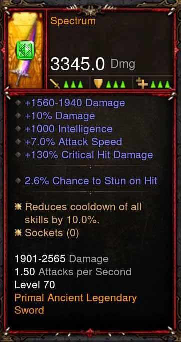 [Primal Ancient] Fake Legit Spectrum (Intelligence) – Seasonal & Non ...